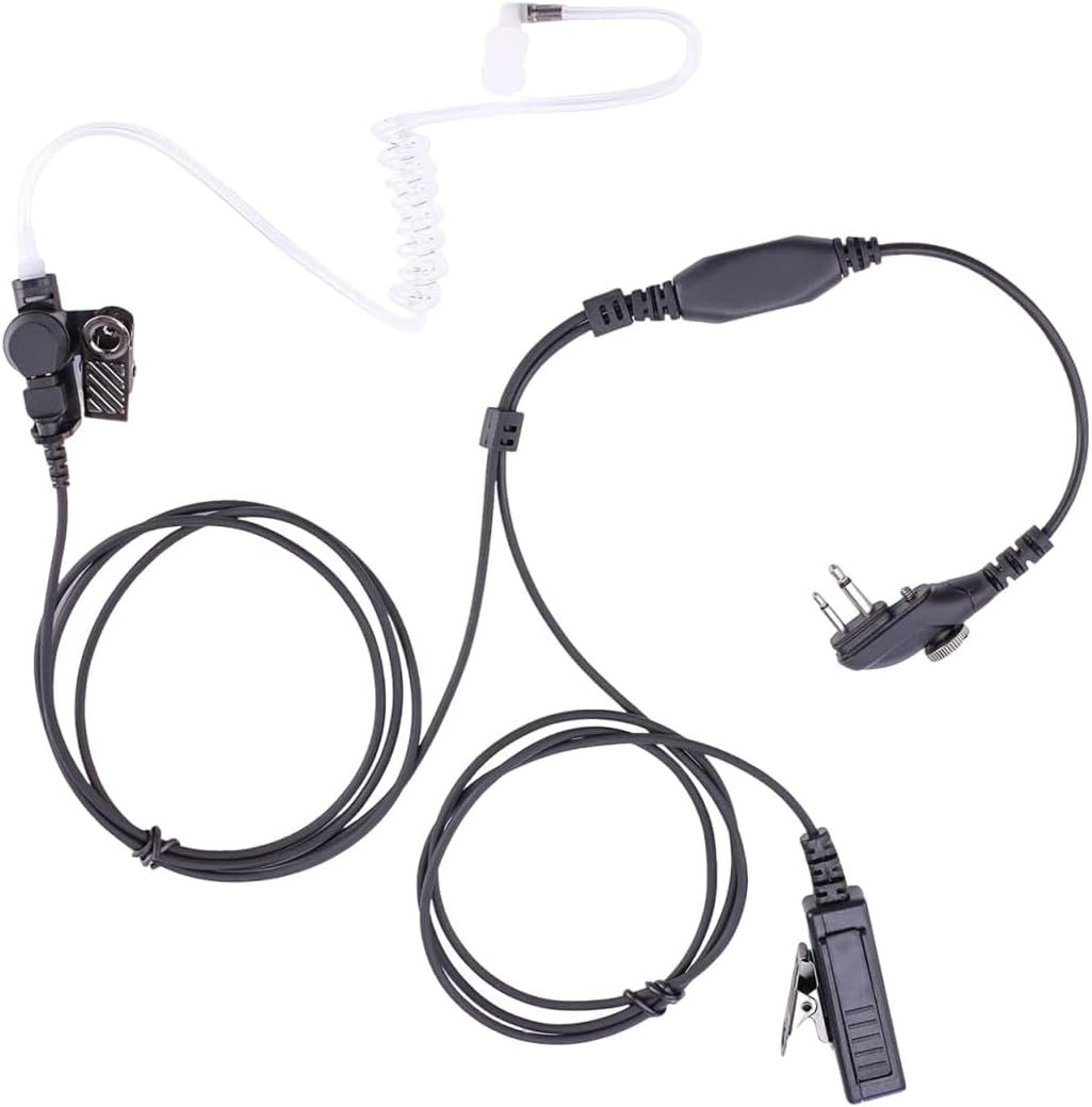 Amazon.com: Pdflie HP602 Radio Accessories Earpiece Mic Ptt ...
