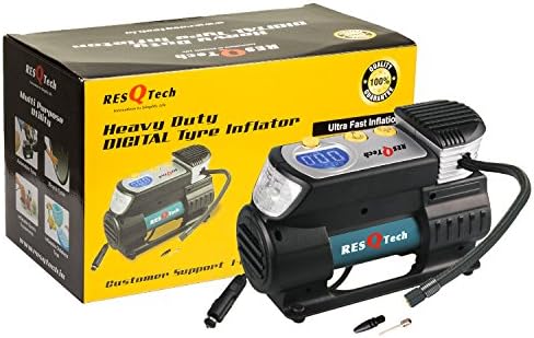 TUSA AC/DC 2-in-1 Tyre Inflator - Portable Air Compressor for Car ...