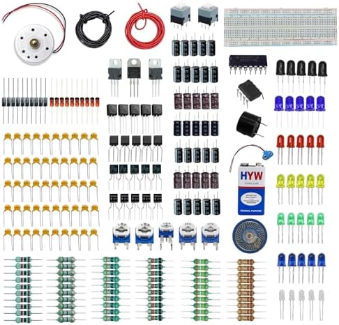 Electronic Spices Electronic Components (232pcs) Project Kit or ...