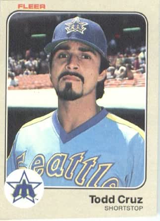 Amazon.com: 1983 Fleer Baseball Card #479 Todd Cruz : Collectibles ...