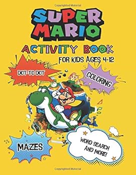 Super Mario Activity Book for Kids Ages... book