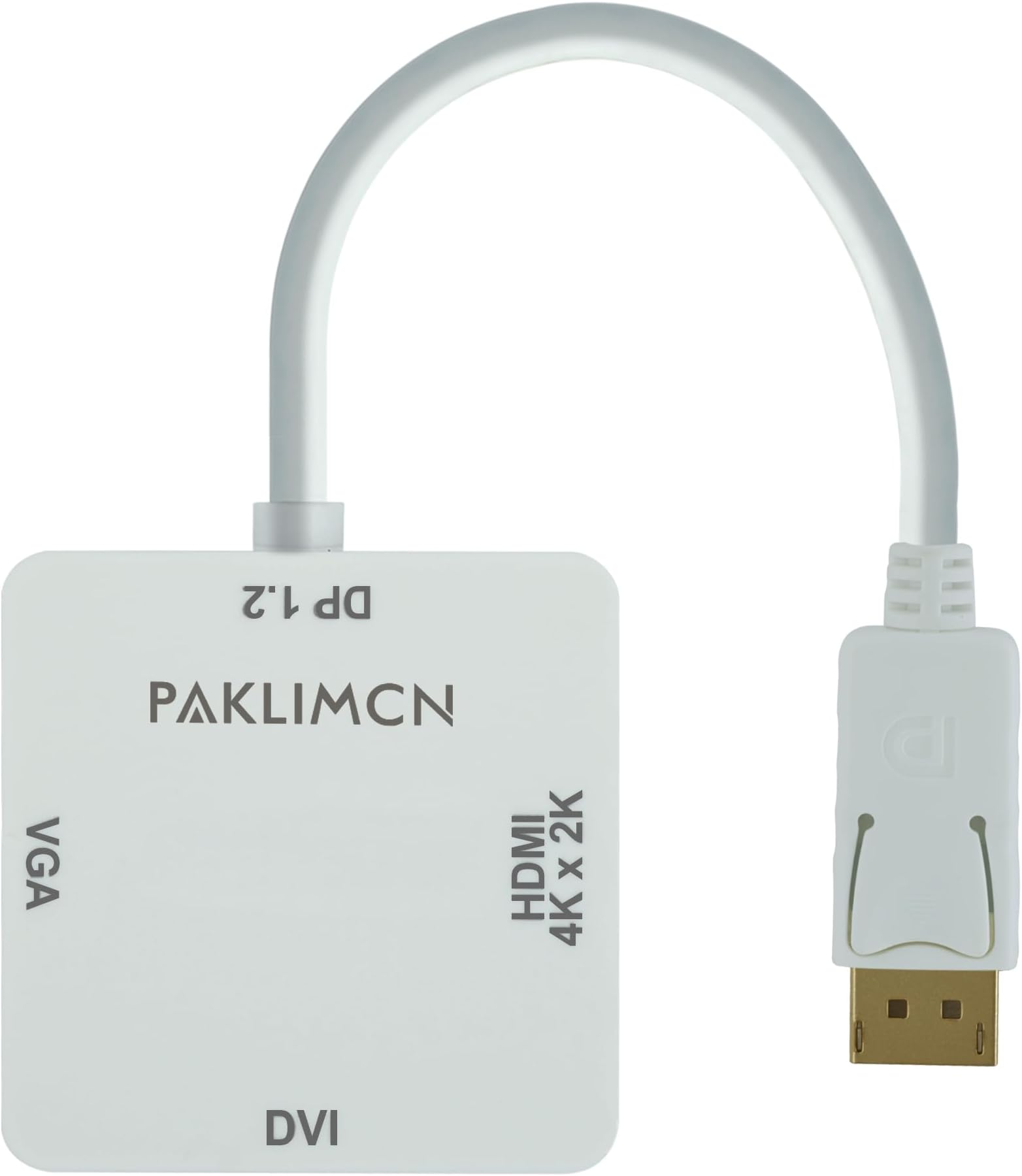 Amazon.com: DP to HDMI VGA DVI Adapter Displayport to HDMI 4K Adapter 3 ...