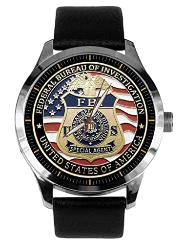 Amazon.com: FBI Federal Bureau of Investigation Special Agent Silver ...