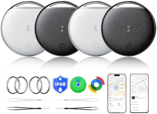 Amazon.com: Air Tags for Android, Air Tags-4 Pack Work Compatible with ...