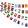 Amazon.com: AhfuLife World String Flags Banner, 32 Countries Flags of ...