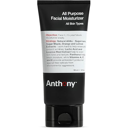 Amazon.com: Anthony All-Purpose Facial Moisturizer – Men’s Hydrating ...