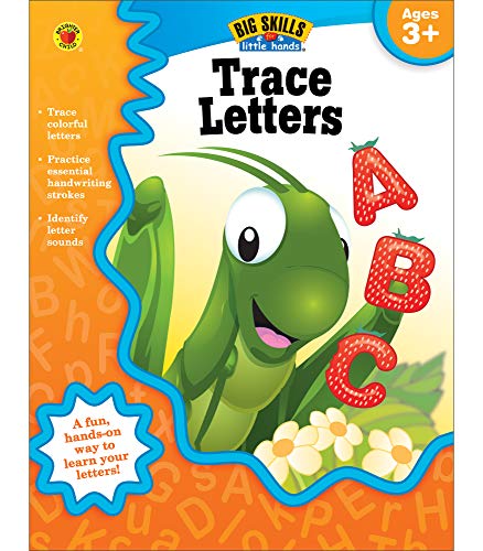 Amazon.com: Trace Letters Handwriting Workbook, Alphabet and Basic ...