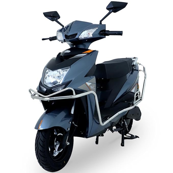 KOMAKI ELECTRIC SCOOTER - X-ONE | METAL GRAY | 55+ KM RANGE PER ONE ...