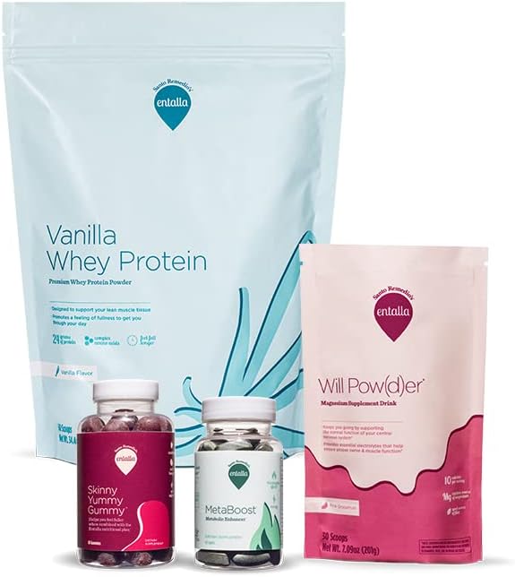 Amazon.com: Santo Remedio Entalla Bundle with Vanilla Whey Protein ...