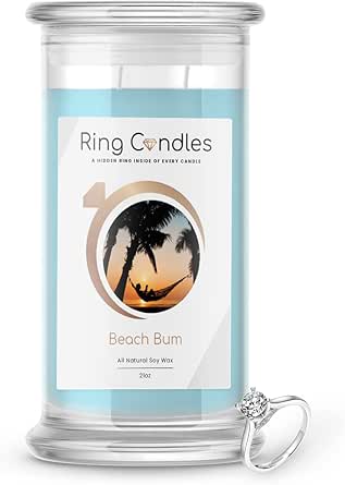 Amazon.com: Huge 21oz Ring Candles - Viral TikTok Gifts | Unique ...