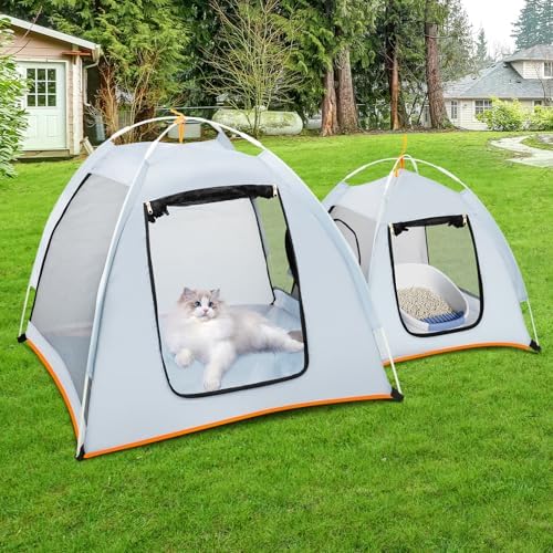 VICHTOP Puppy Cat Tent Playpen,Tent Design for Portable and Easy ...