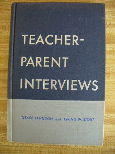Teacher-parent interviews, (Prentice-Hall education series): Langdon ...