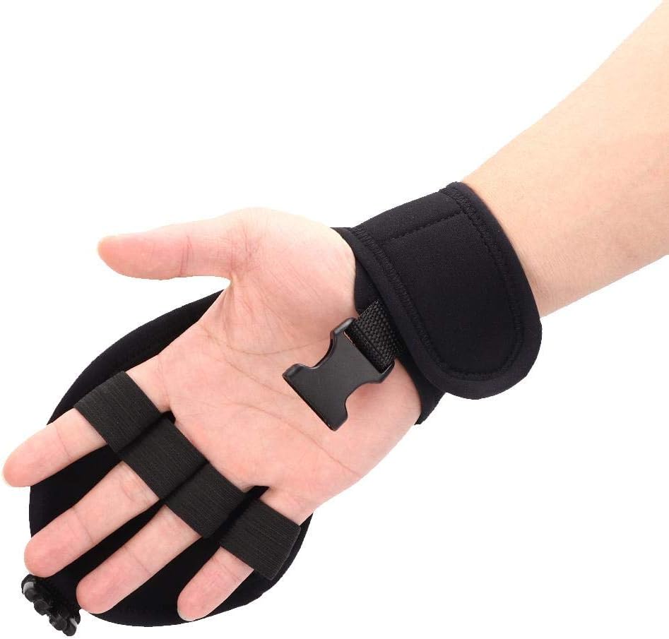 Amazon.com: HURRISE Auxiliary Fixed Gloves, Hand Wrist Finger Splint ...