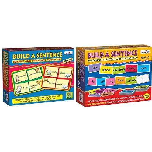 Creative Educational Aids P. Ltd. 0687 Build a Sentence - I & 0940 ...
