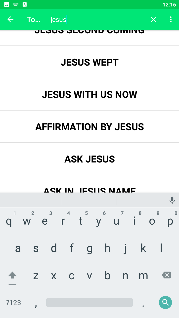 Topical Bible: Verses By Topic - App on Amazon Appstore