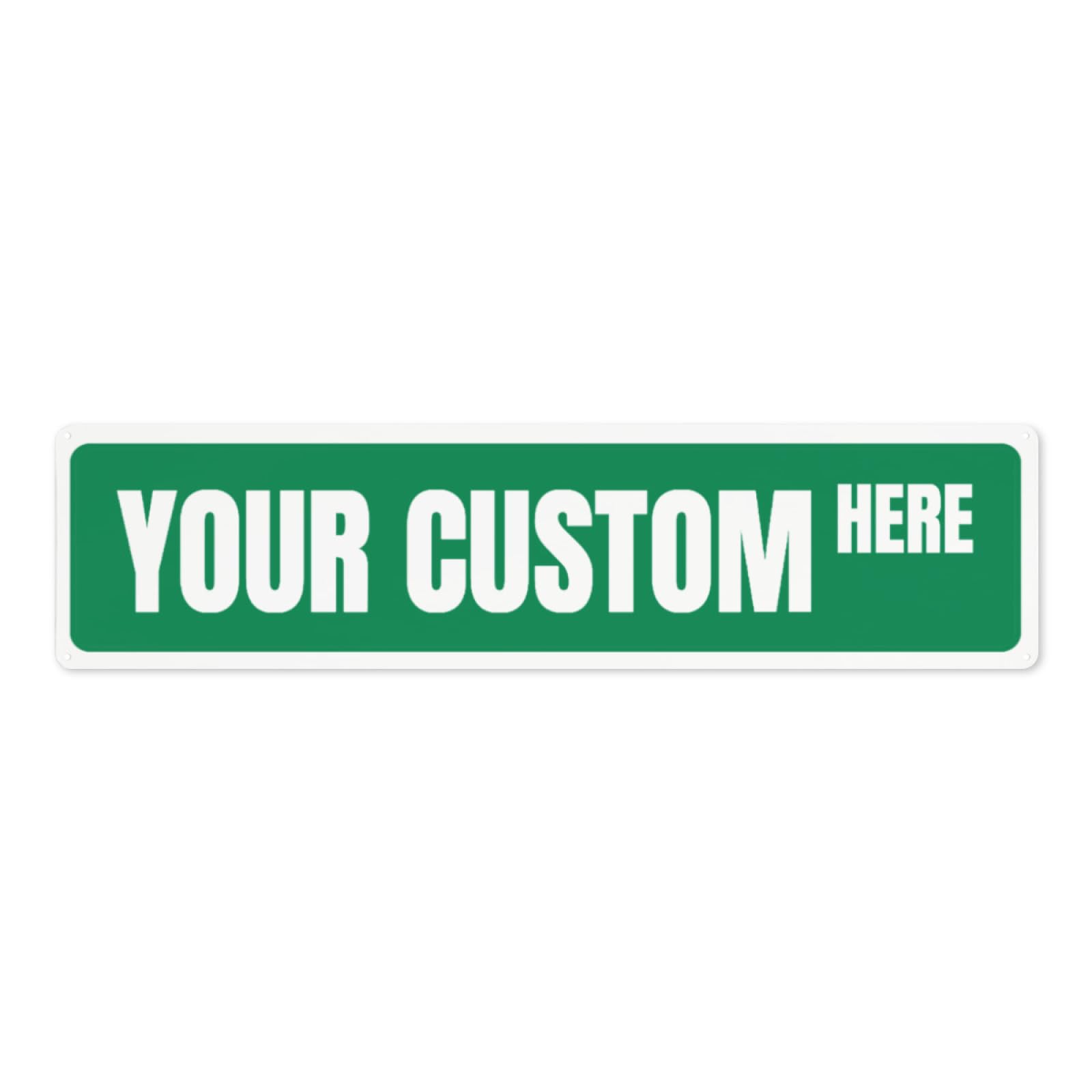 Amazon.com : Generic Custom Street Sign, Metal, 16.0 x 4.0 inches ...