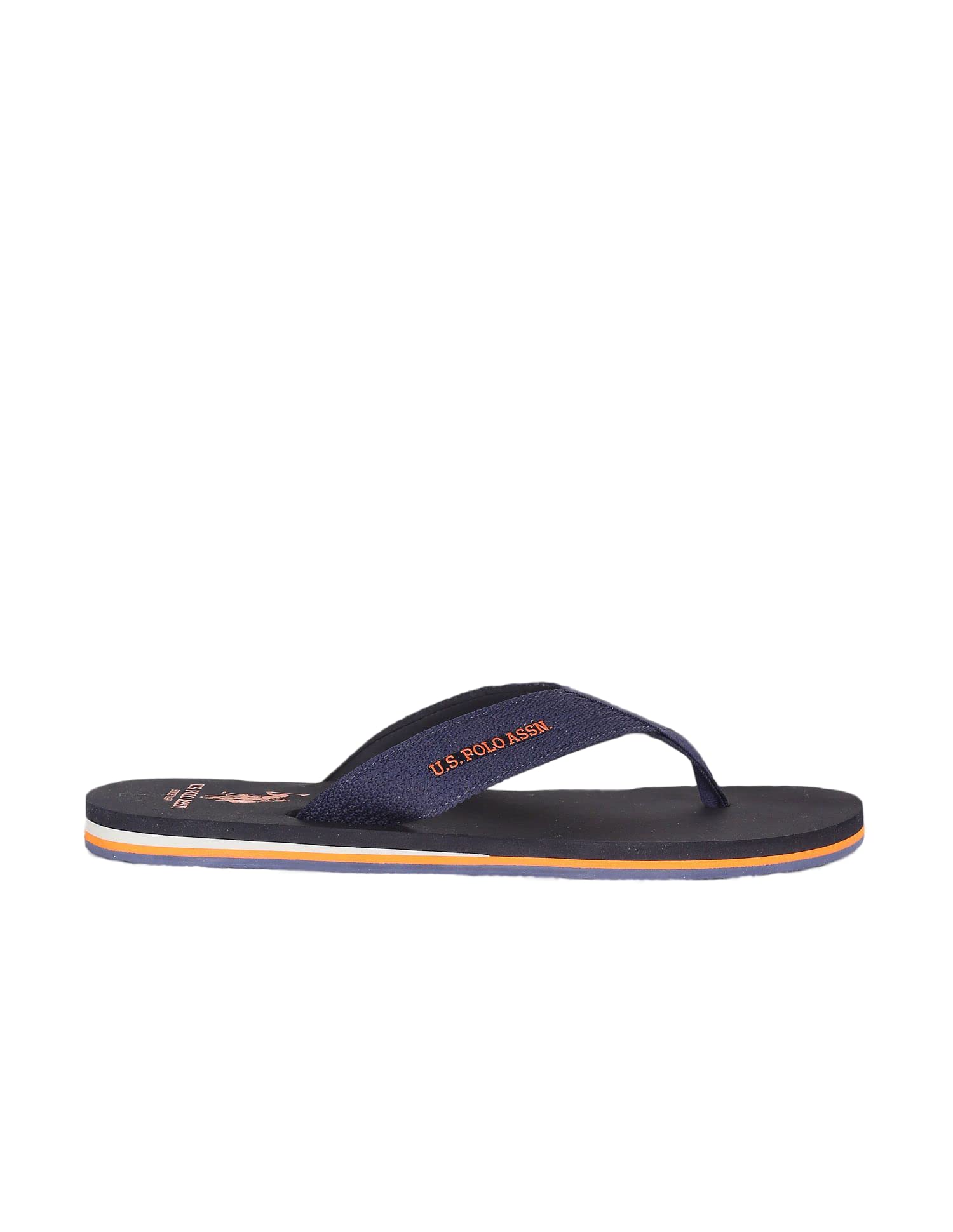 Buy U.S. POLO ASSN. Men's Milen Blue FLIP Flop-6 UK (2FD21096B11 ...