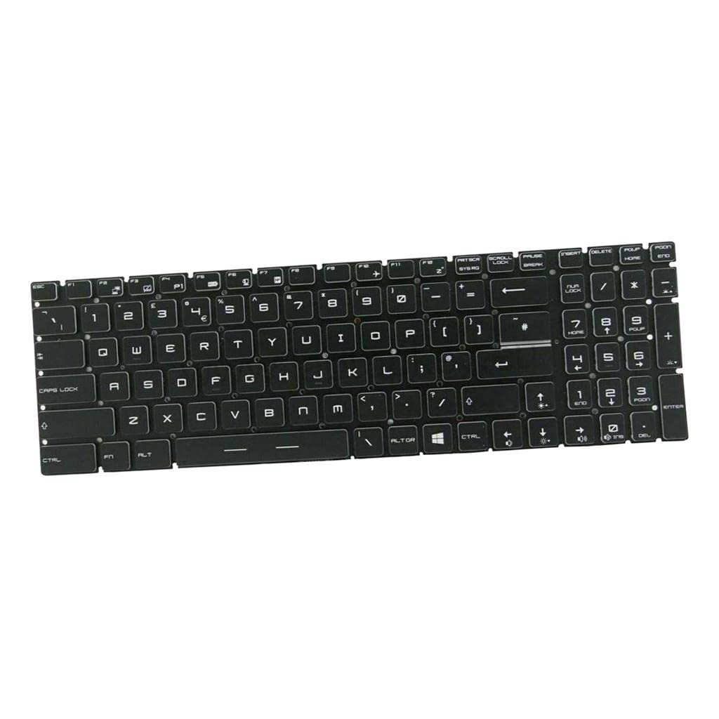 Laptop Replacement Keyboard UK Layout for MSI GS60 GS70 GT72 WS60 GE62 ...