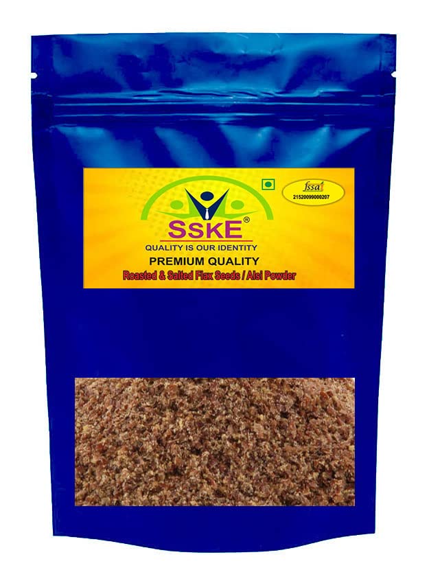 SSKE Roasted Flax Seeds/Alsi Powder 400 g : Amazon.in: Grocery ...