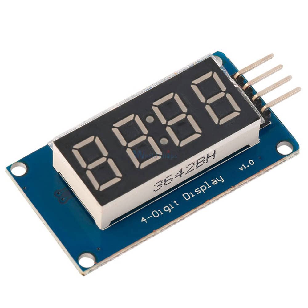 Buy TM1637 LED Display Module 7 Segment 4 Bits Digital Tube with 0.36 ...