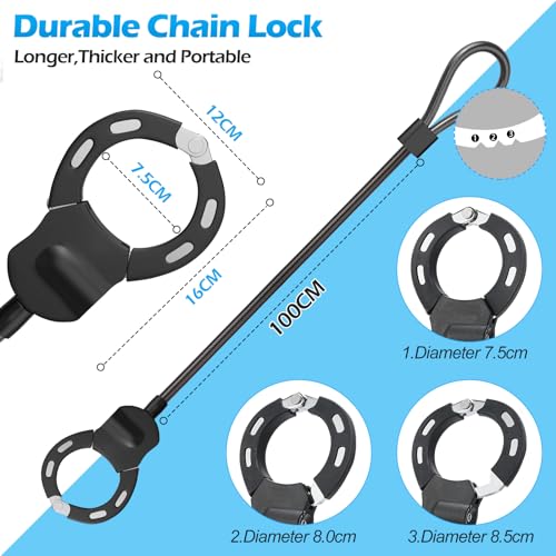Kairey Electric Scooter Lock,Heavy Duty Anti-Theft Handcuff Lock,E Bike ...