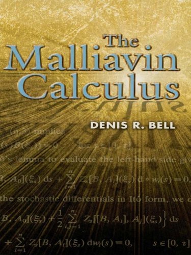 The Malliavin Calculus (Dover Books on Mathematics) Illustrated, Bell ...