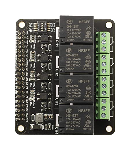 SEENGREAT 4 Channel Relay Modules DC3.3V/5V with Optocoupler for ...