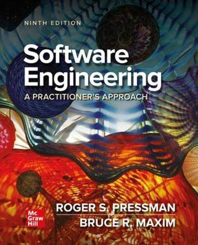 Software Engineering: A Practitioner's Approach (IRWIN COMPUTER SCIENCE ...
