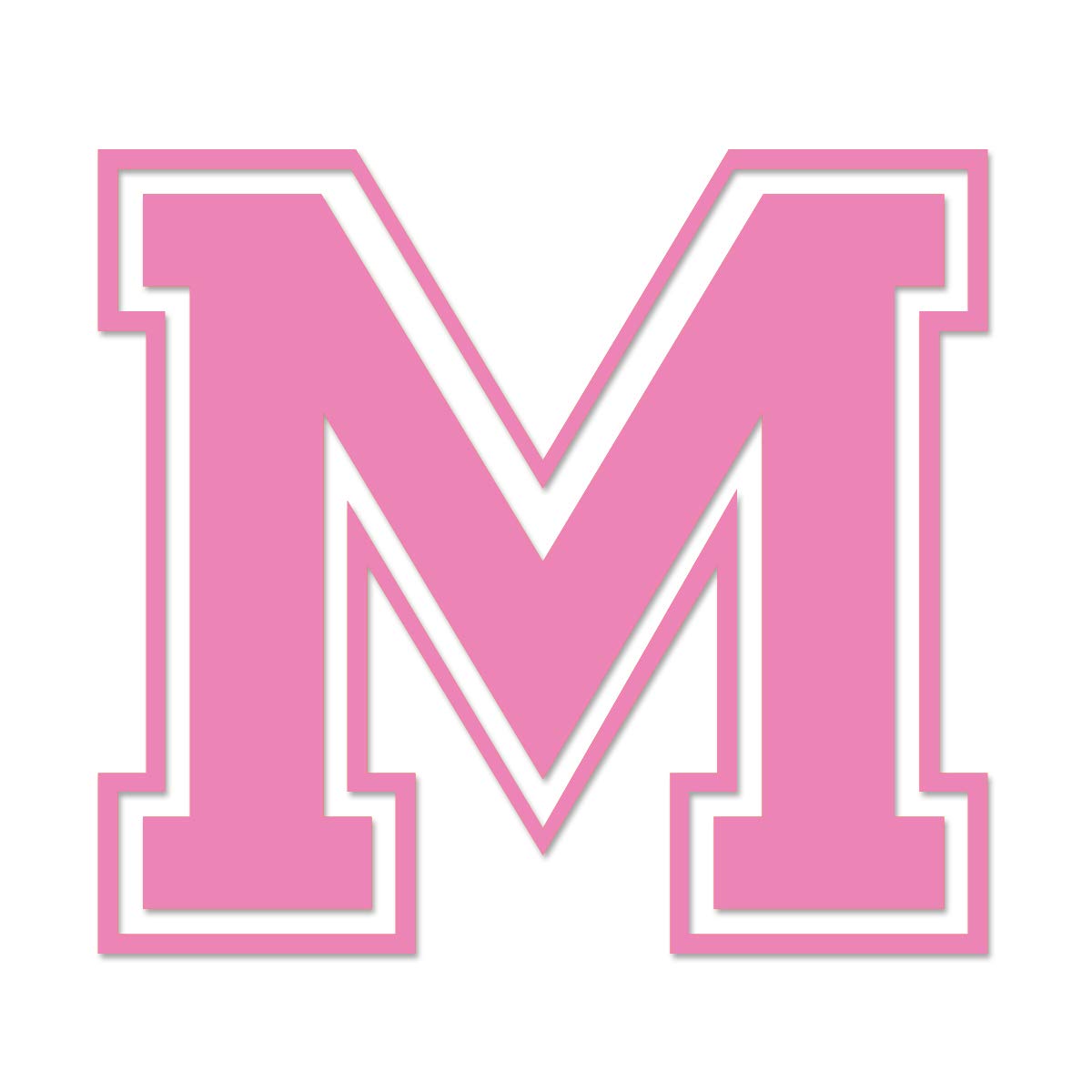 Letter M Pink