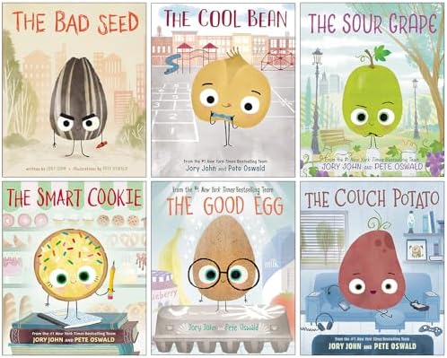 The Food Group The Bad Seed Series 6 Books Collection Set By Jory John ...