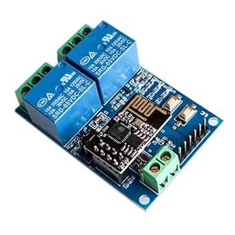 IDUINO ESP8266 ESP-01 5V 2 Way WiFi Relay Module Things Smart Home Remote Control Switch ESP01 ...
