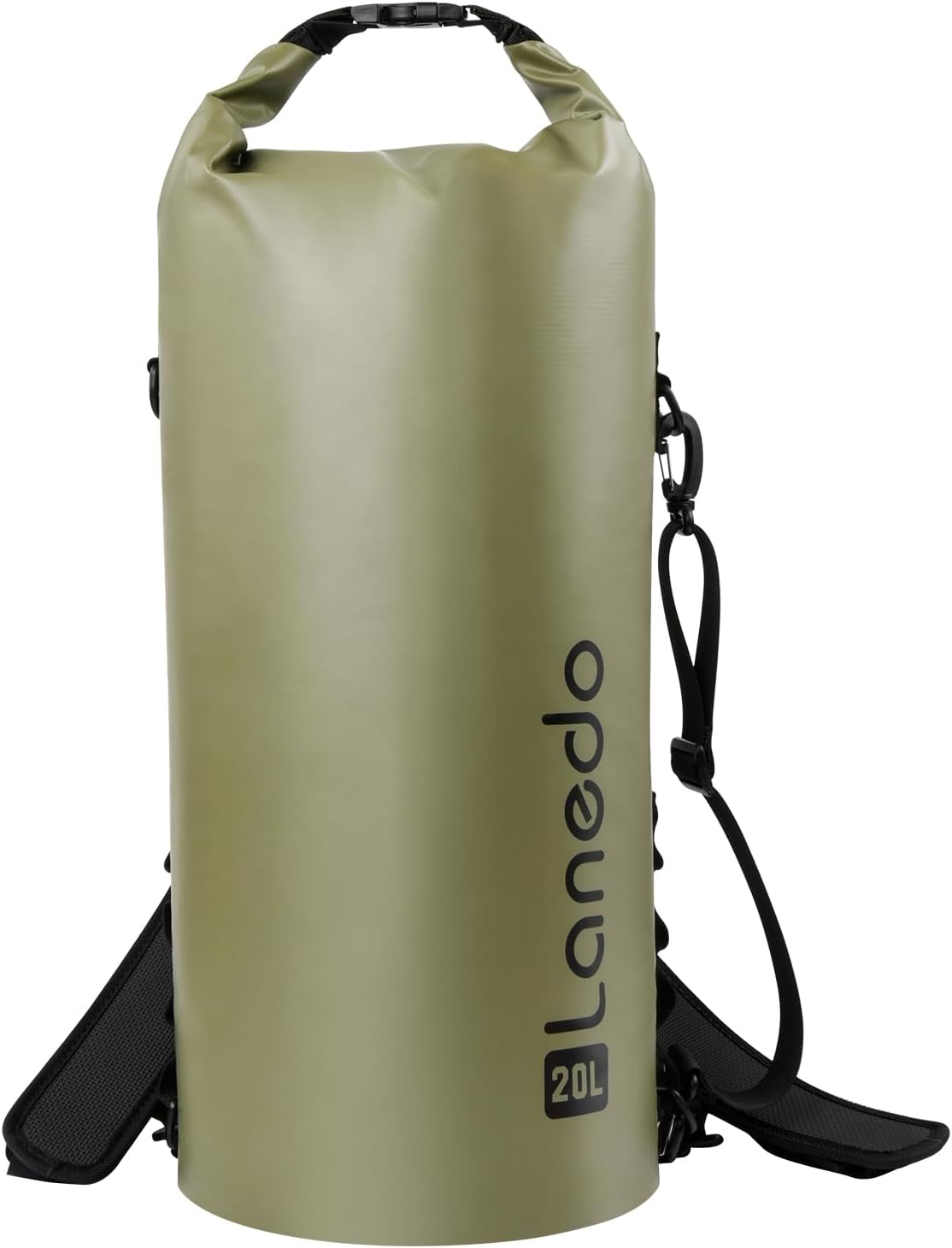 Amazon.com : Lanedo Round Barrel Collapsible Backpack Cooler ...