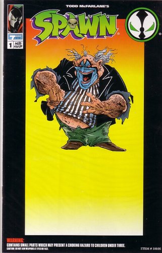 Amazon.com: Todd Mcfarlane's Spawn, #1 (Comic Book From THE CLOWN Action Figure, Action Figure ...