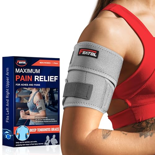 Snapklik.com : Bicep Tendonitis Brace Triceps Brace Bicep Support Bands ...