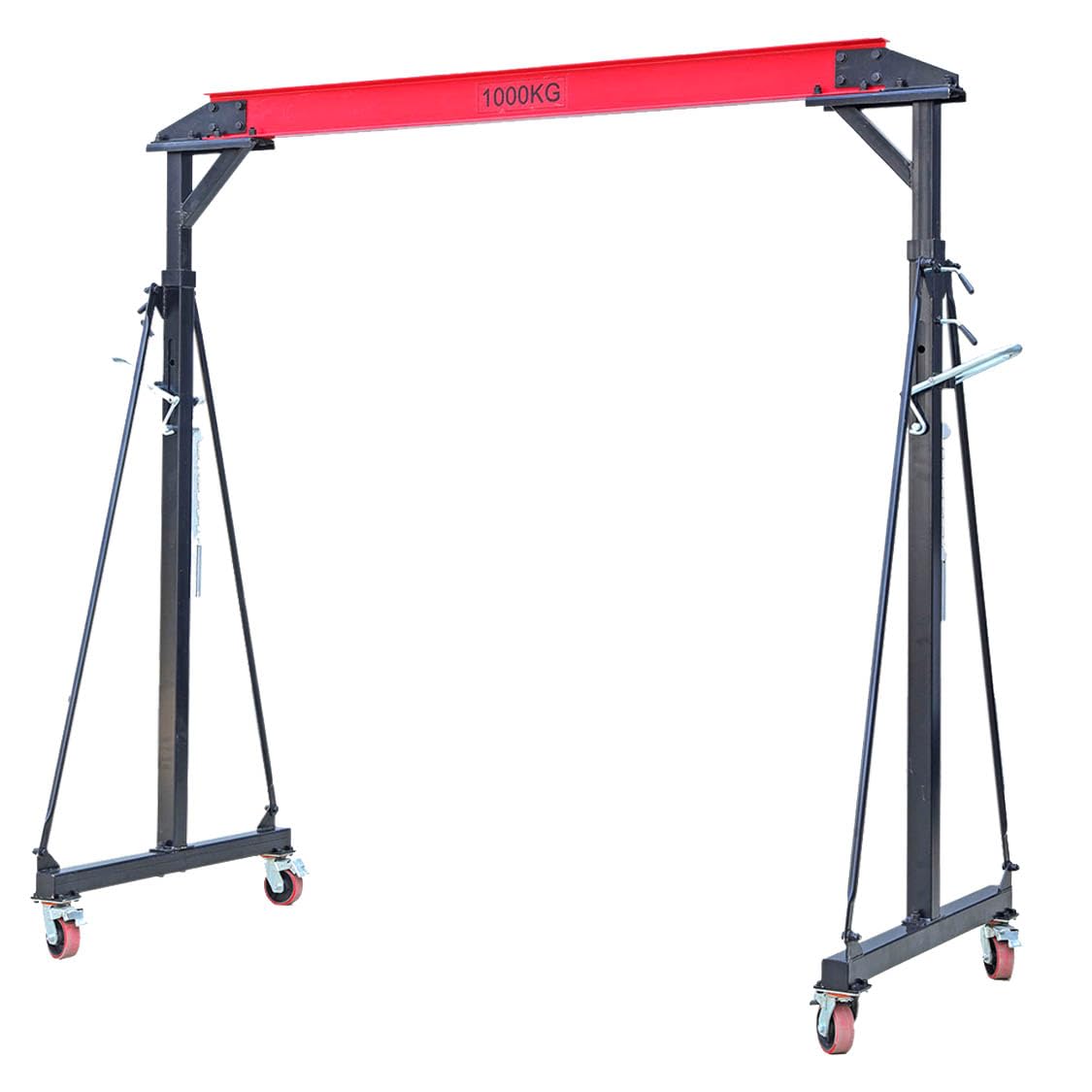 Shop Gantry Crane 2200lbs Telescoping Gantry Crane 1t Light Duty Gantry ...