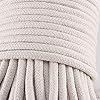 Amazon.com: ZEONHEI 328 Feet 1/4 Inch White Natural Cotton Rope, Cotton ...