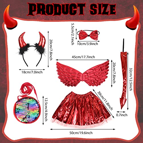 Maryparty Devil Costume Kids Devil Fancy Dress Up for Halloween Cosplay ...