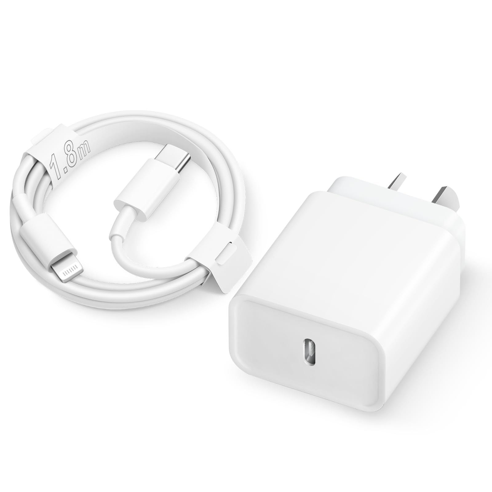 iPhone Super Fast Charger【MFi Certified】 iPhone Charger 20W USB C Wall ...