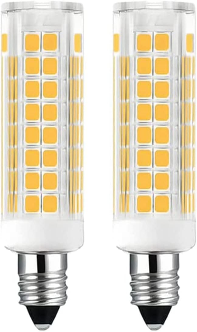 E11 LED Bulb 6W (60W 80W Halogen Bulbs Equivalent), Mini Candelabra ...
