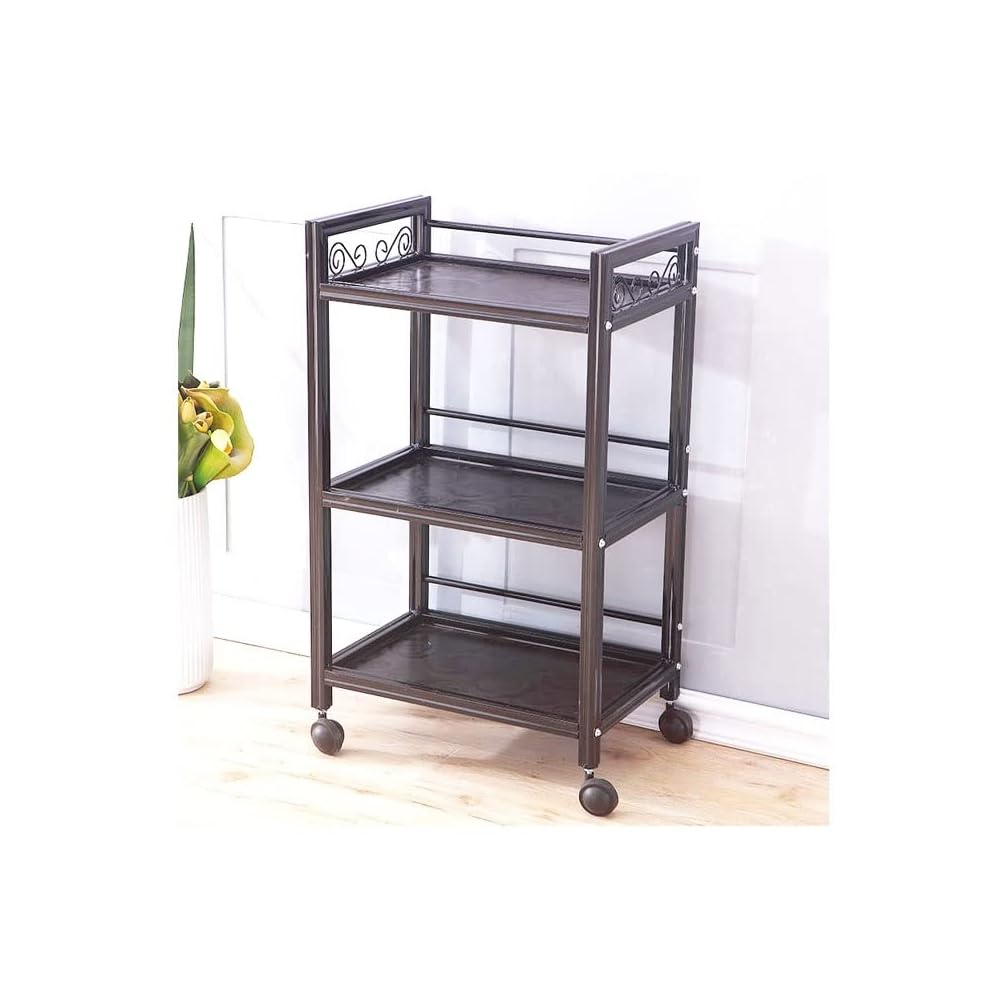Buy WXHC Lab Cart, 3 Tier Lab Cart, Steel Lab Utility Cart, 360 ...