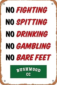 Amazon.com: Caddyshack Rules Sign - Caddyshack Poster - Movie Poster ...