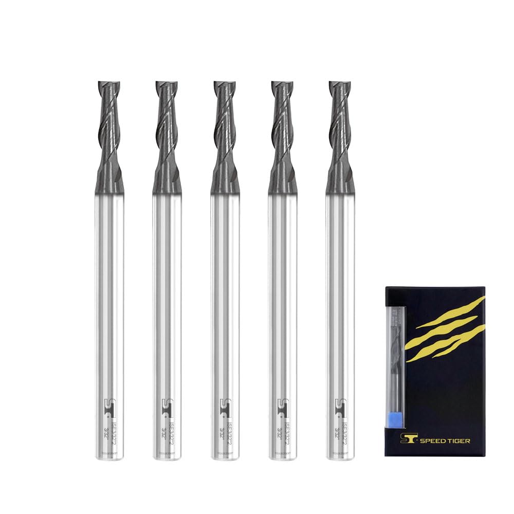 Snapklik.com : SPEED TIGER Micrograin Carbide Square End Mill - 2 Flute ...