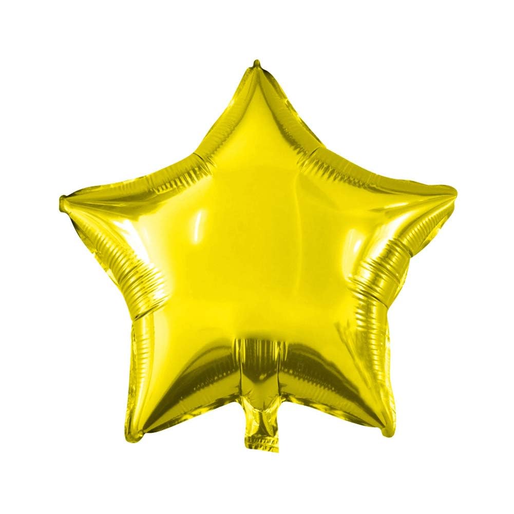 Amazon.com: 18" Star Balloons Foil Balloons Mylar Balloons Party ...