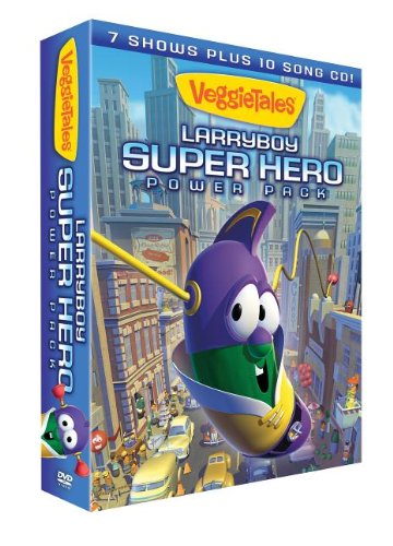 Amazon.com: Larryboy Super Hero Power Pack : Larryboy, VeggieTales ...