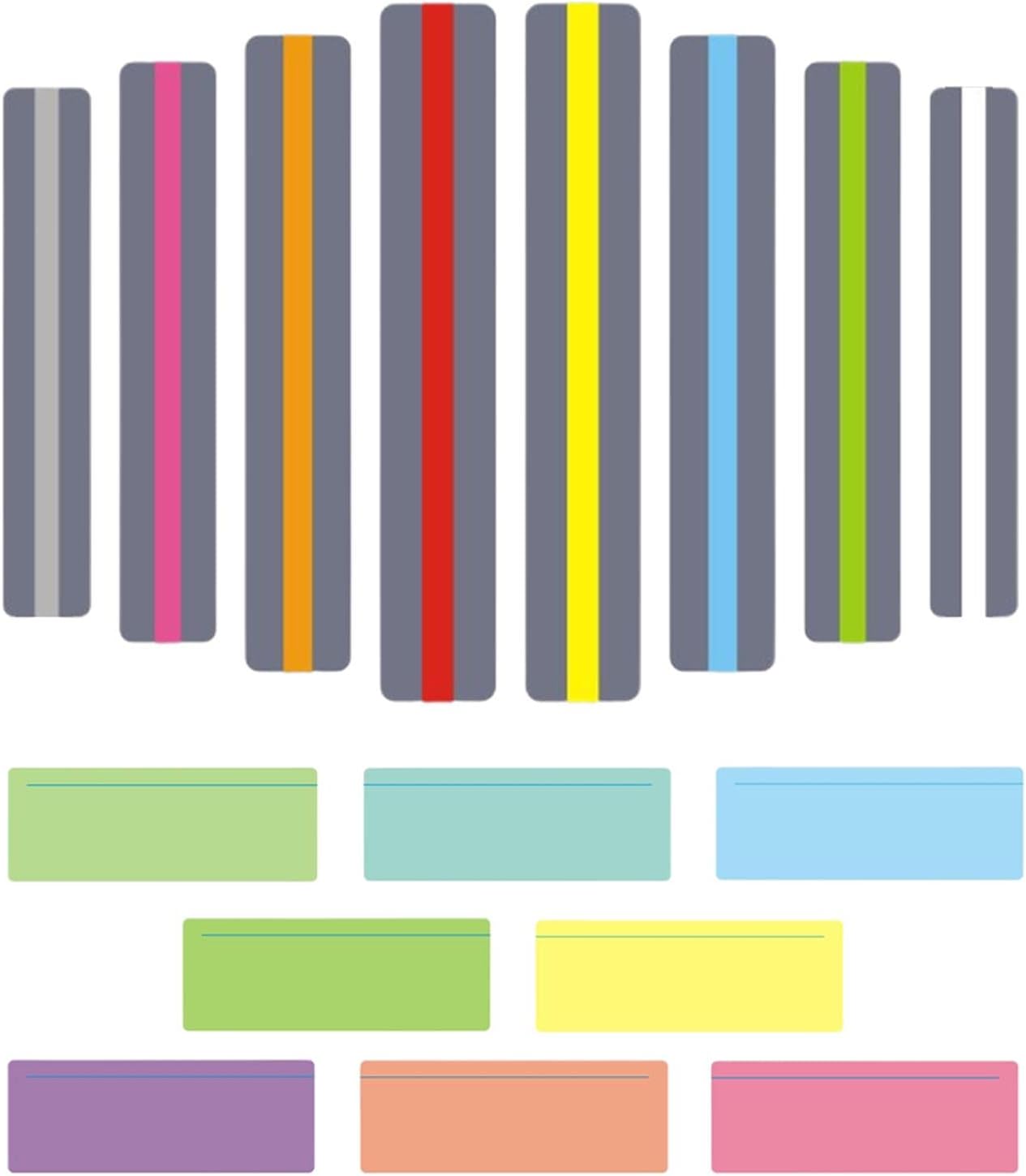 Dyslexia Overlays Aids, 16 Pcs Dyslexia Aids, Color Overlay for ...