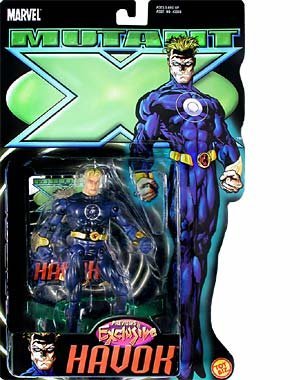 Mutant X Havok Exclusive Action Figure by X Men : Amazon.in: Toys & Games