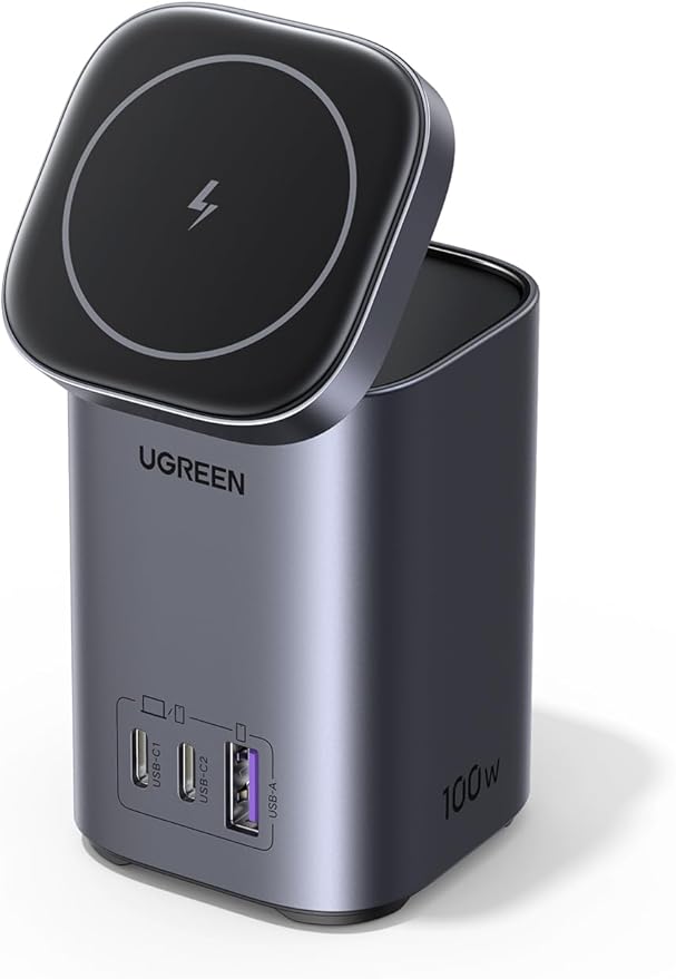 Amazon.com: UGREEN Nexode 100W USB C Charging Station, 4-Port GaN ...