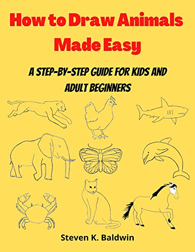 Amazon.com: How to Draw Animals (Made Easy): A step-by-step guide for ...