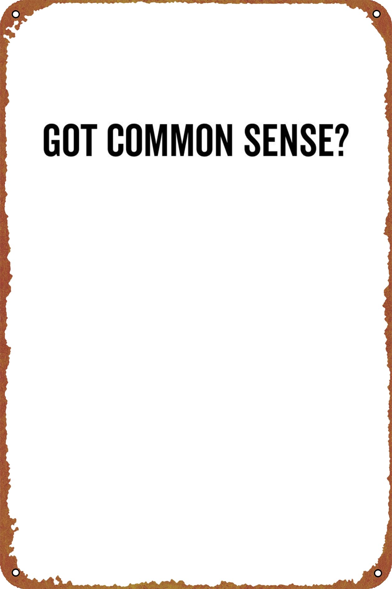 Common Sense Poster