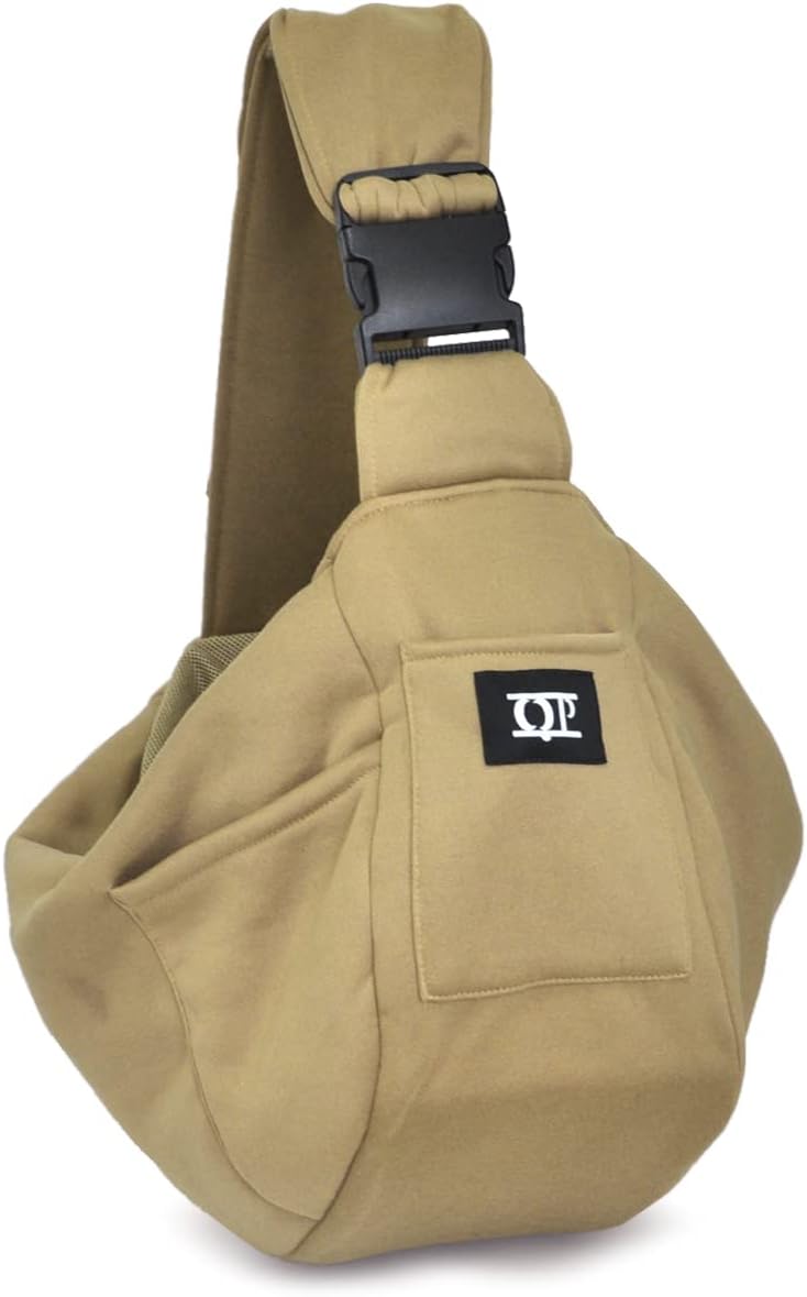 Amazon | QP 犬 抱っこ紐 スリング ペットスリング ドッグスリング キャリーバッグ 硬すぎない底板 厚手の生地でぽかぽか 安定 小型犬 ペット用 スリングバッグ 猫 ネコ メッシュ ...